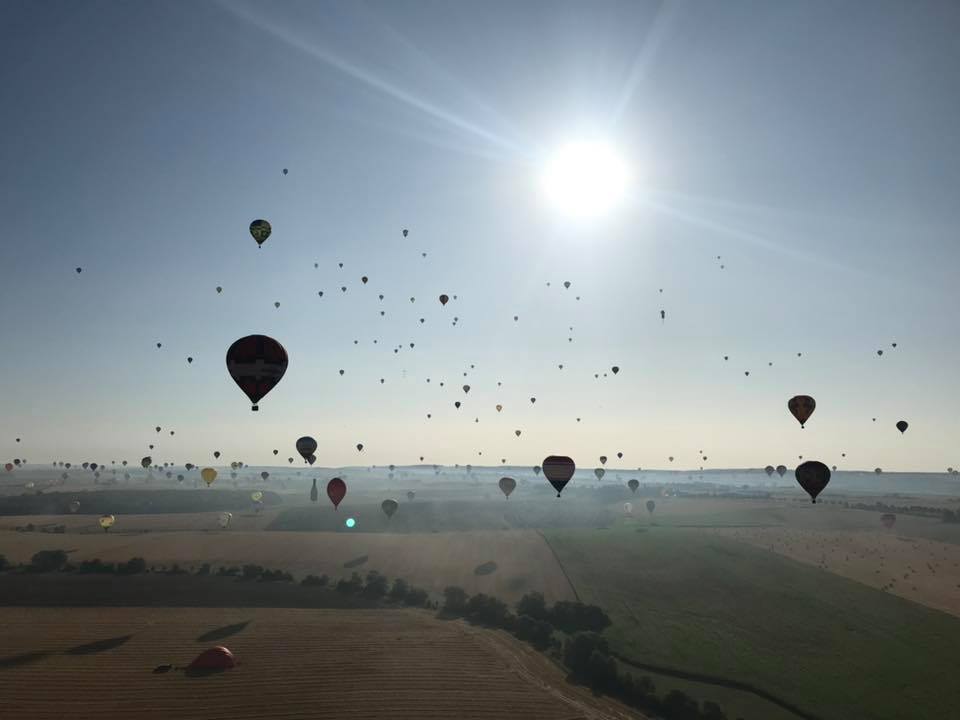 Bierling Ballonvaarten met heteluchtballon bij grootste ballon festival ...