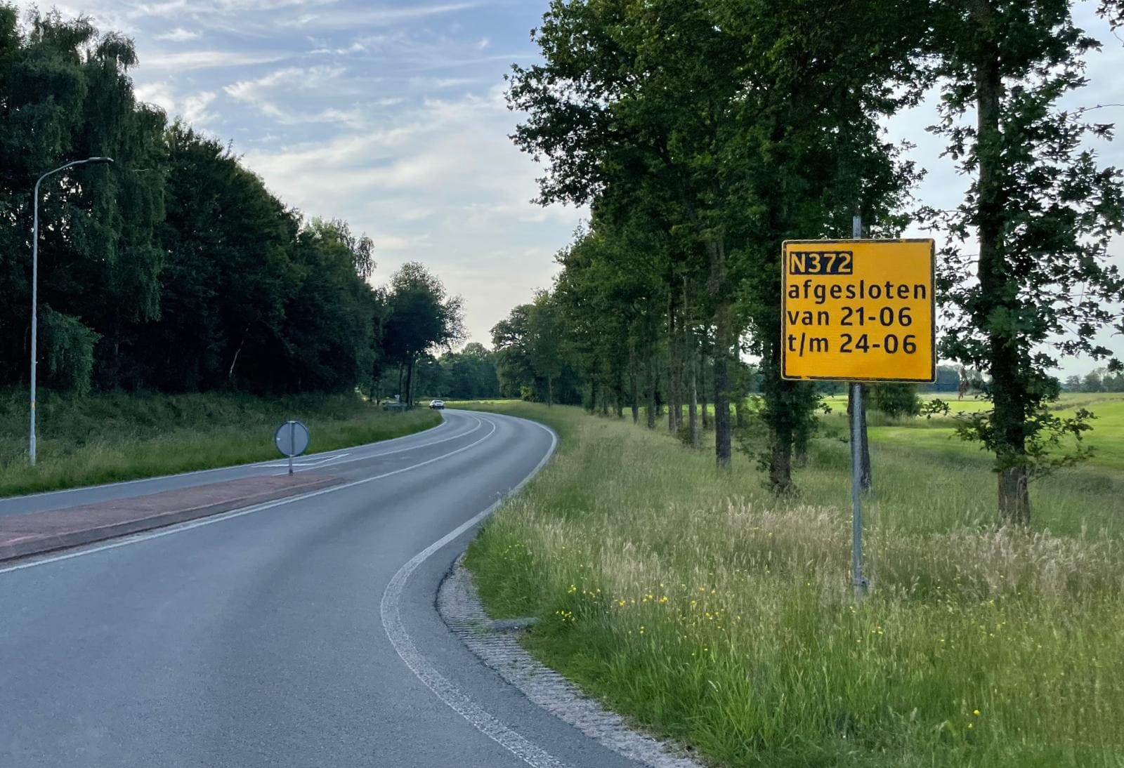 N372 in Leek tijdelijk gedeeltelijk gestremd vanwege onderhoud | InfoLeek