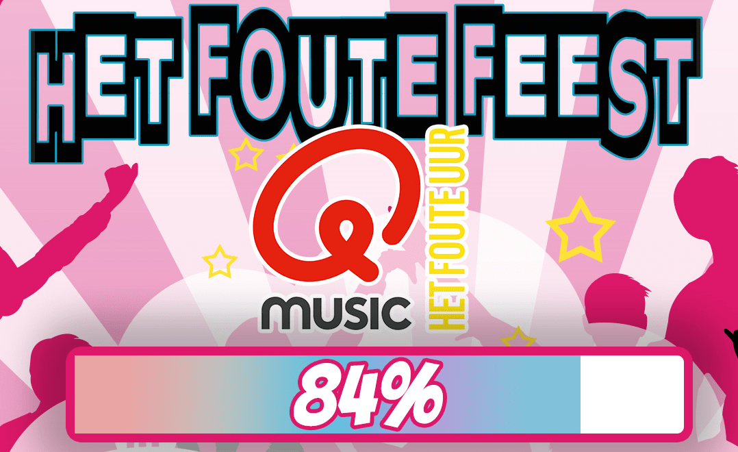 Ticketverkoop Foute Feest met Qmusic in Tolbert op 84% | InfoLeek
