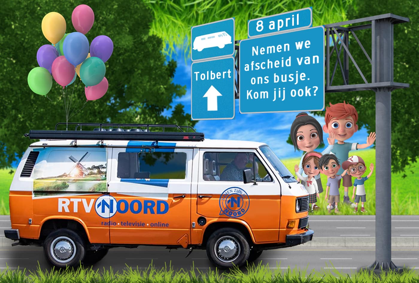 RTV Noord neemt op 8 april in Tolbert afscheid van het Expeditie ...