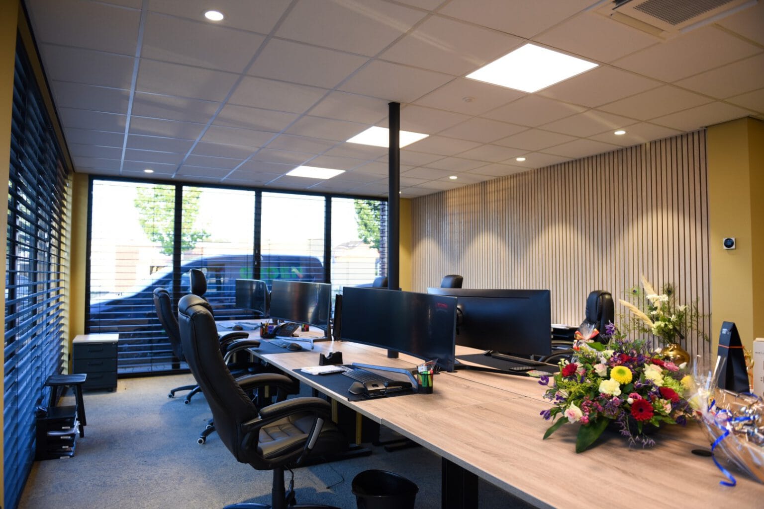 Feestelijke opening 1energielabel in Leek met onder andere Jannes en Marco Schuitmaker | InfoLeek