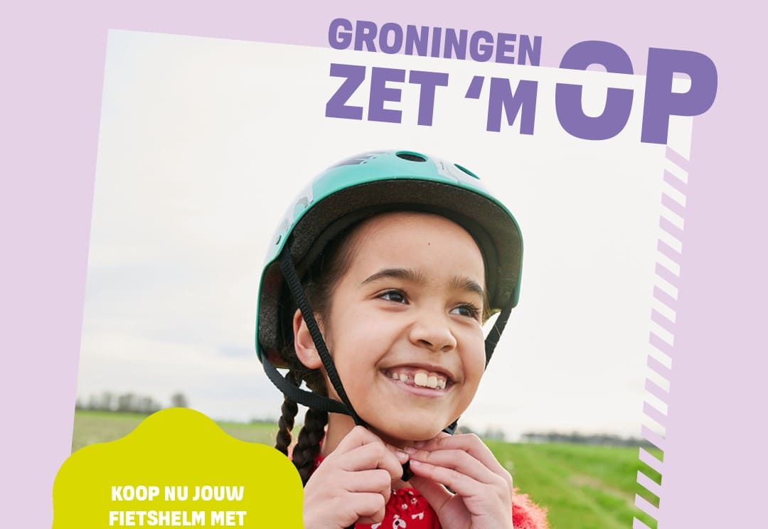 Fietshelm met korting voor 1600 Groningers; OP=OP | InfoLeek