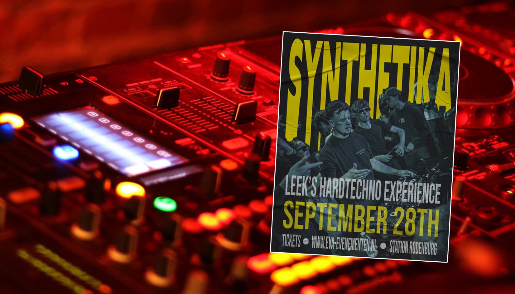Leek’s eerste Hardtechno Experience, SYNTHETIKA By Jubel, in Station ...