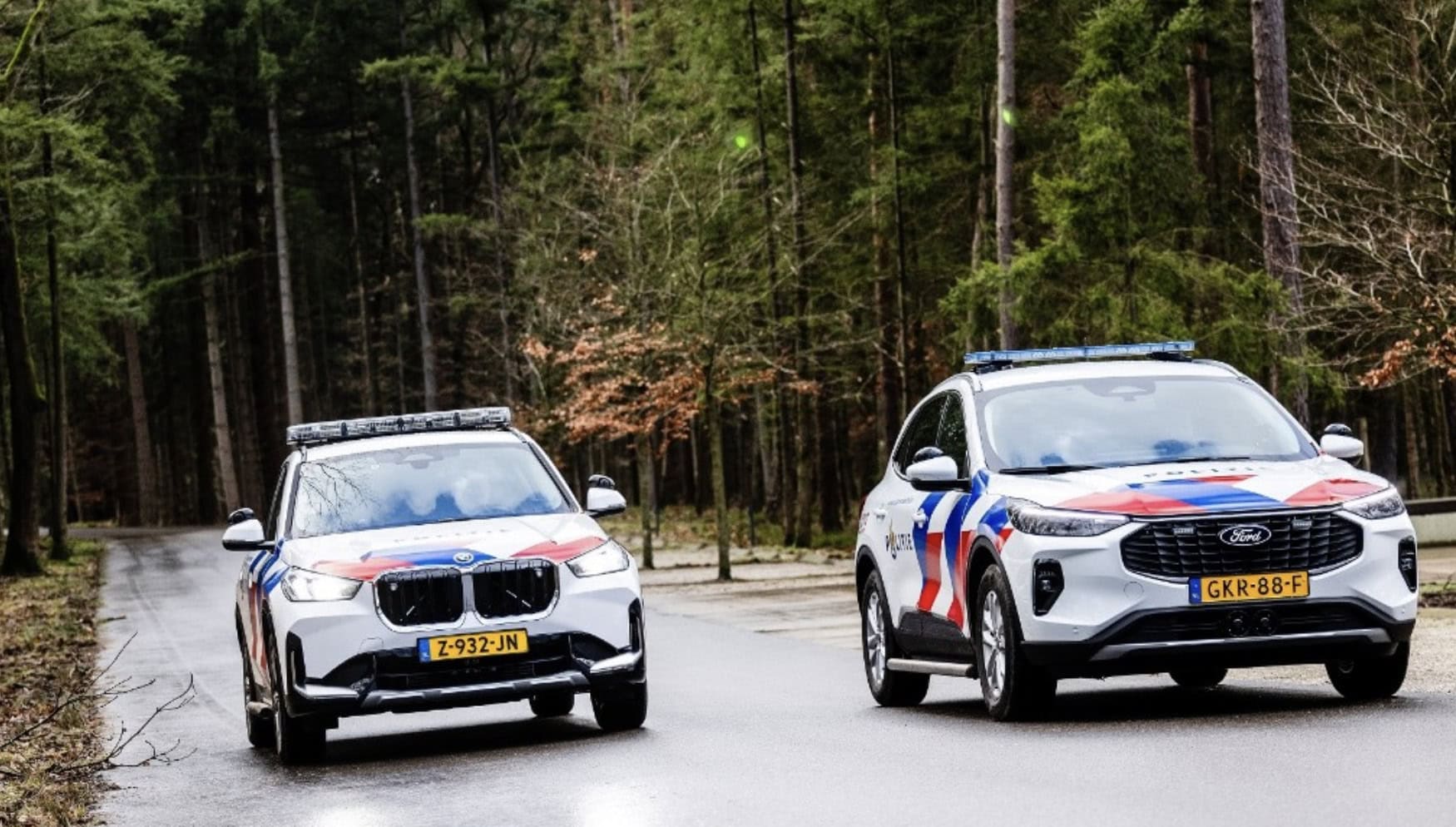 Nieuwe politieauto's gepresenteerd: Ford Kuga en BMW X1, "Hoge modellen ...