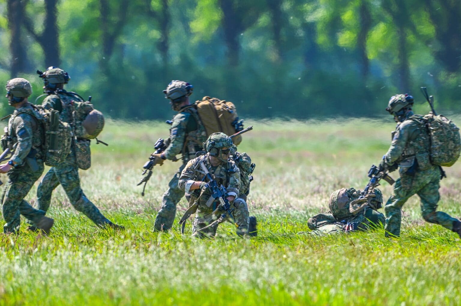 Succesvolle eerste acties tijdens grootschalige oefening Falcon Spring ...