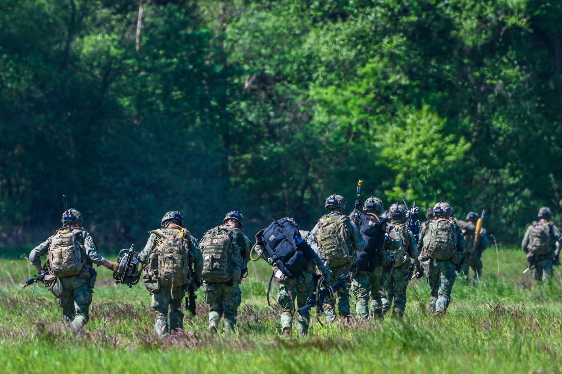 Succesvolle eerste acties tijdens grootschalige oefening Falcon Spring ...