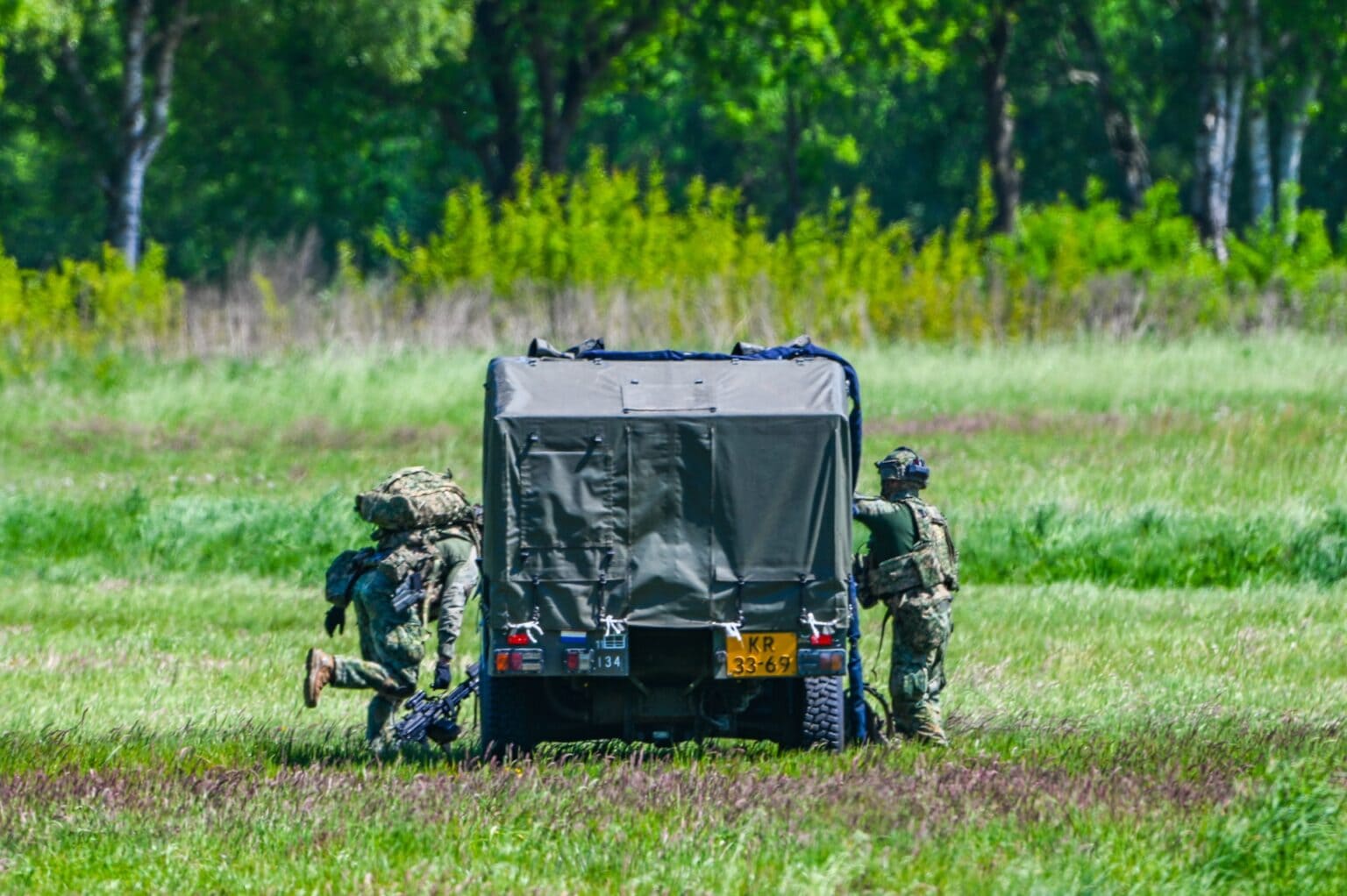 Succesvolle eerste acties tijdens grootschalige oefening Falcon Spring ...