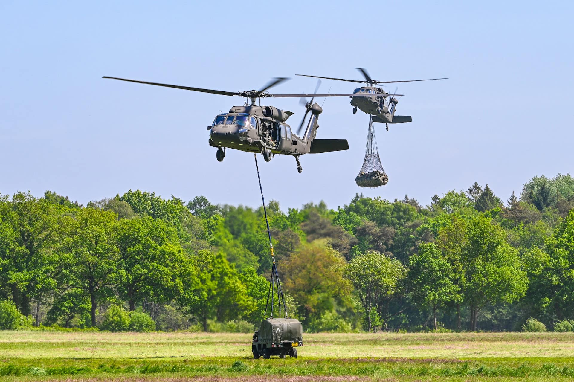 Succesvolle eerste acties tijdens grootschalige oefening Falcon Spring ...