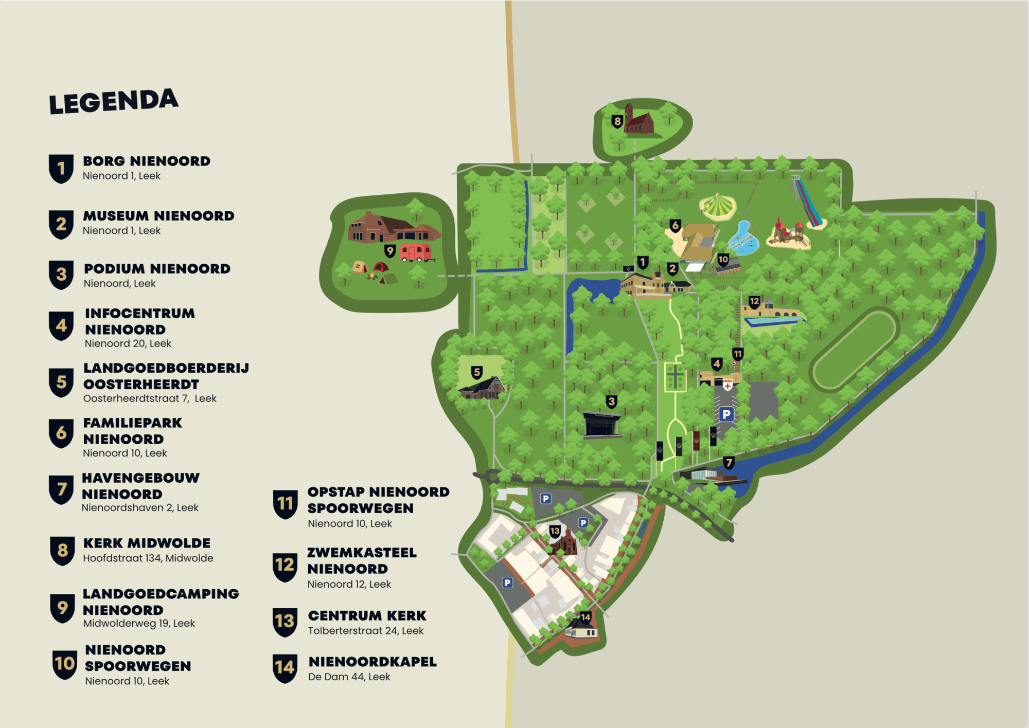 Jubileumweekend '500 jaar Landgoed Nienoord' vandaag officieel van ...