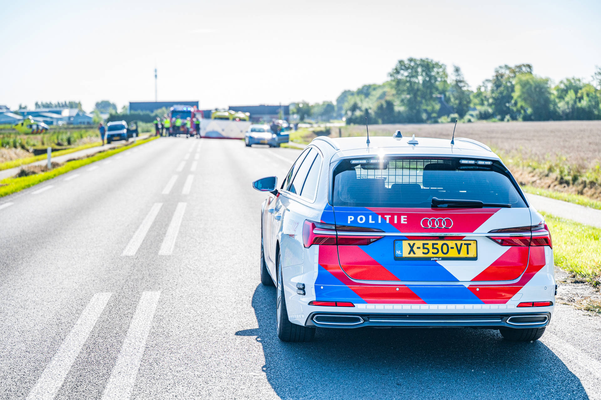 Drie personen overleden bij frontale botsing op N355 bij Grijpskerk ...